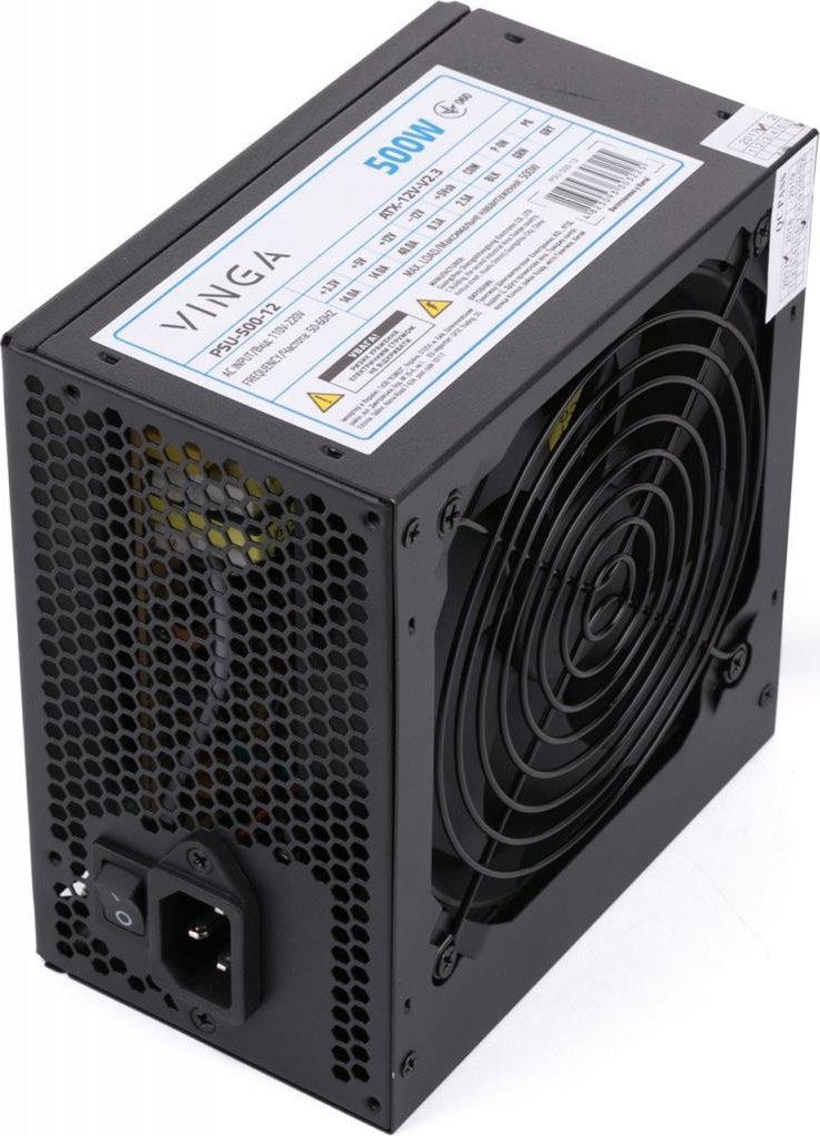 Блок питания 500W Vinga PSU-500-12 купить | Elmir - цена, отзывы ...