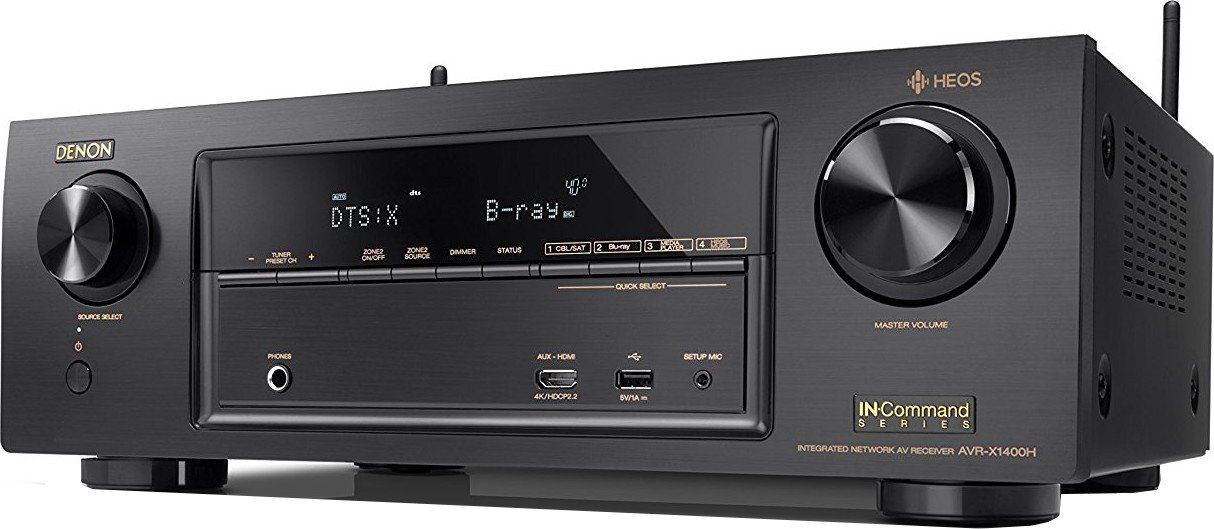 AV ресивер Denon AVR-X1400H BK купить | ELMIR - цена, отзывы ...