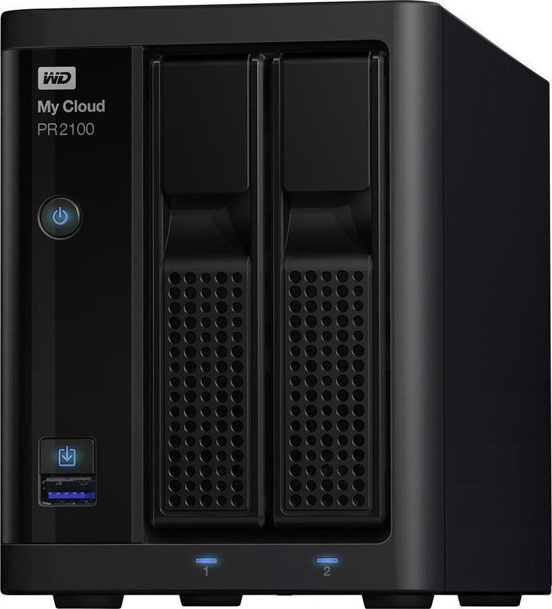 Сетевое хранилище NAS WD My Cloud Pro PR2100 4TB (WDBBCL0040JBK-EESN ...