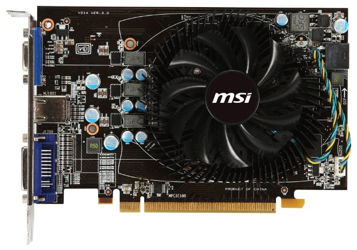 Видеокарта MSI PCI-E Radeon HD6770 1GB DDR5 (R6770-MD1GD5) - купить в ...