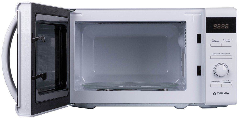 Микроволновая печь Delfa MD201DGW купить | ELMIR - цена, отзывы, характеристики