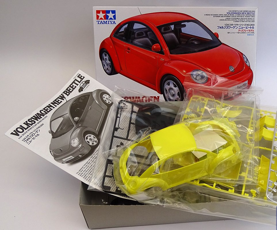 Модель Tamiya Автомобиль Volkswagen New Beetle (TAM24200) купить ...