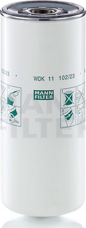 Фильтр топливный Mann WDK 11102/23 купить | ELMIR - цена, отзывы ...