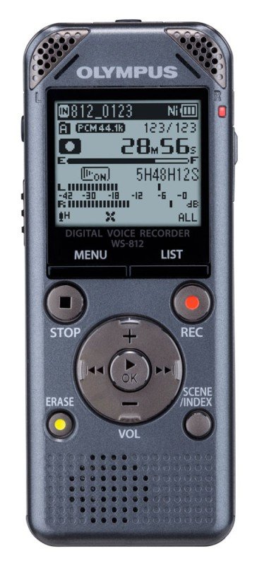 Цифровой диктофон Olympus WS-812 4 GB Grey купить | ELMIR - цена ...