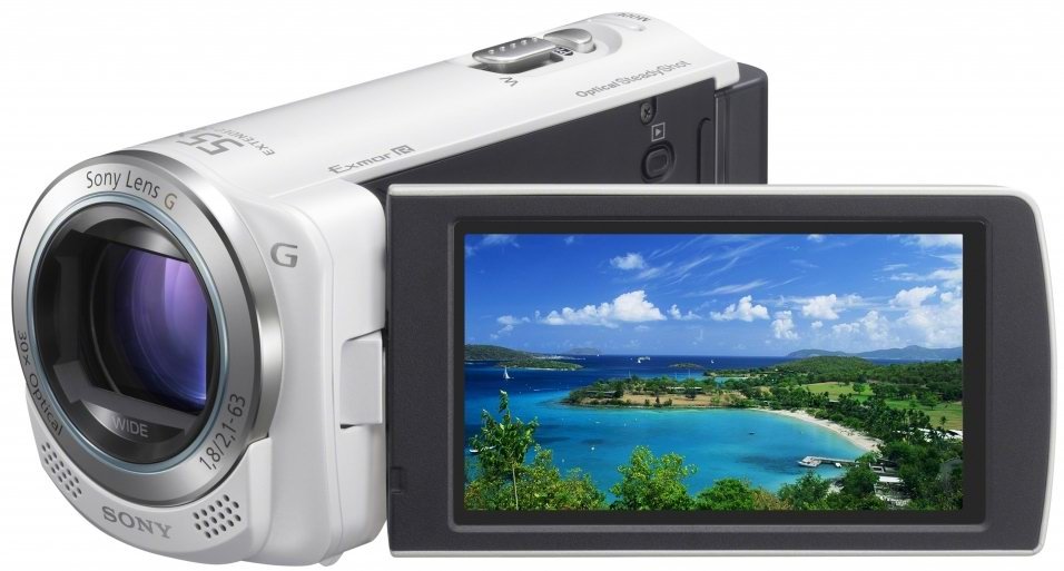 Цифровая видеокамера Sony Handycam HDR-CX250E White купить | ELMIR ...