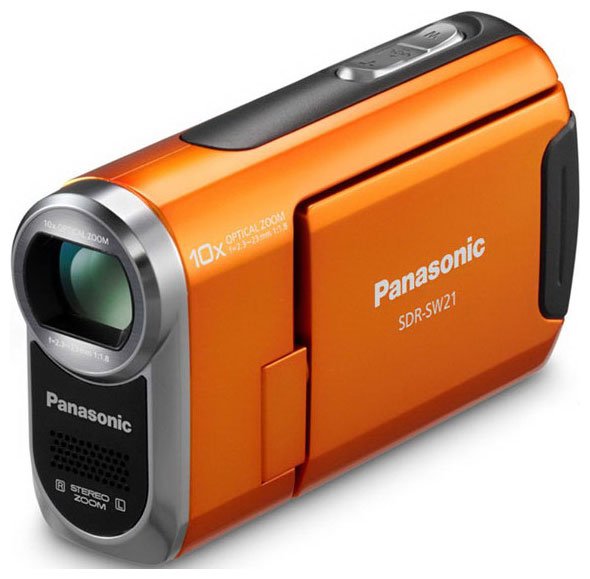 Цифровая видеокамера Panasonic SDR-SW21 Orange купить | ELMIR - цена ...