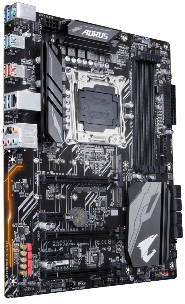 Материнская плата GigaByte X299 AORUS Gaming s-2066 X299 купить | Elmir ...