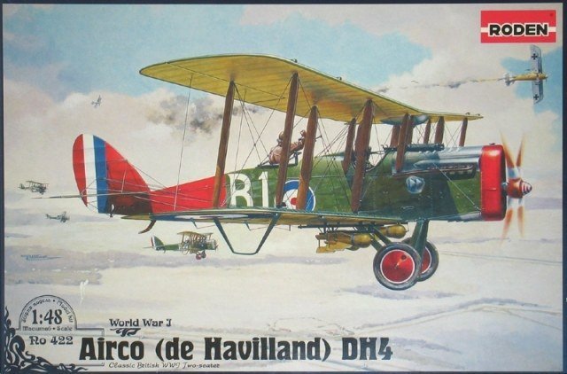 Модель Roden Биплан De Havilland DH4 Eagle (RN422) купить | ELMIR ...