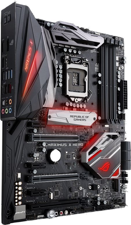 Материнская плата Asus ROG Maximus X Hero s-1151 Z370 купить | Elmir ...