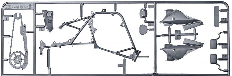 Модель Tamiya Мотоцикл Suzuki GSX1100S Katana 'Custom Tuned' (TAM14065 ...