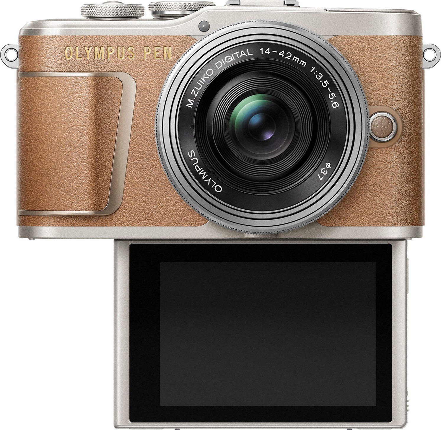 Цифровая фотокамера Olympus PEN E-PL9 Brown/Silver 14-42 mm Pancake ...