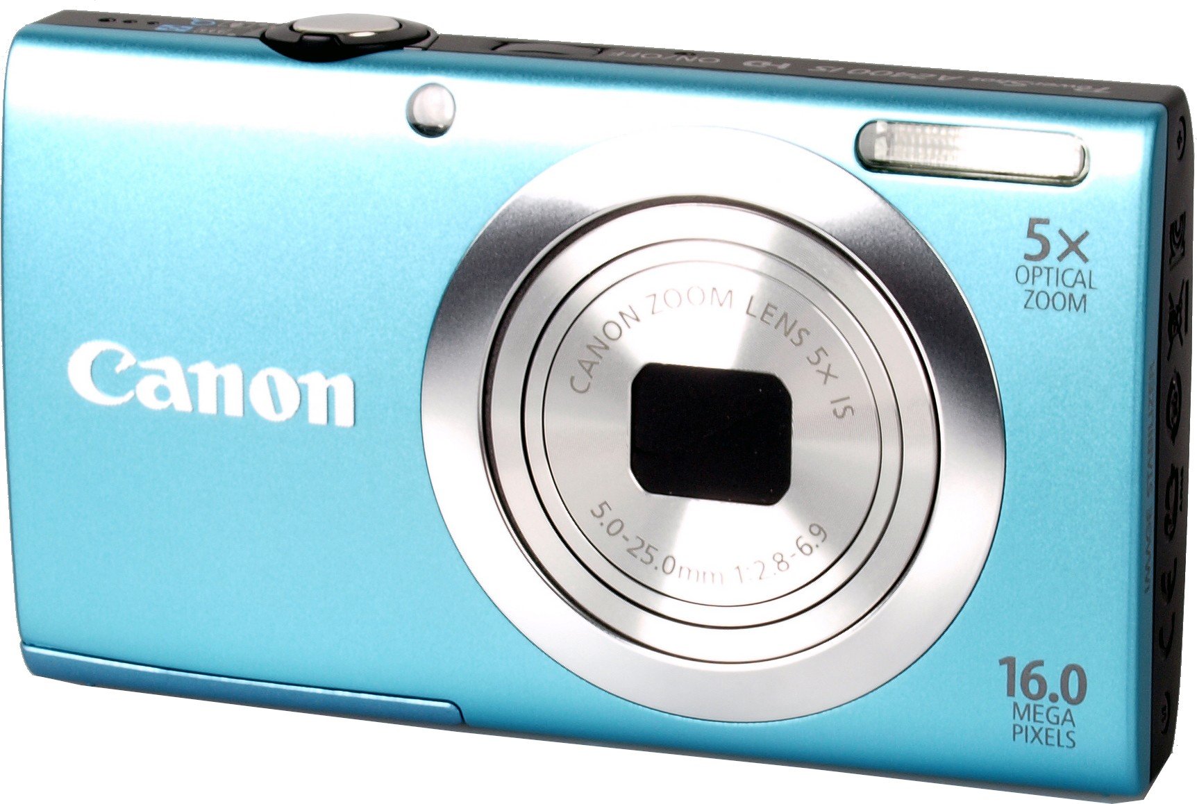 Цифровая фотокамера Canon PowerShot A2400 Blue купить | ELMIR - цена ...