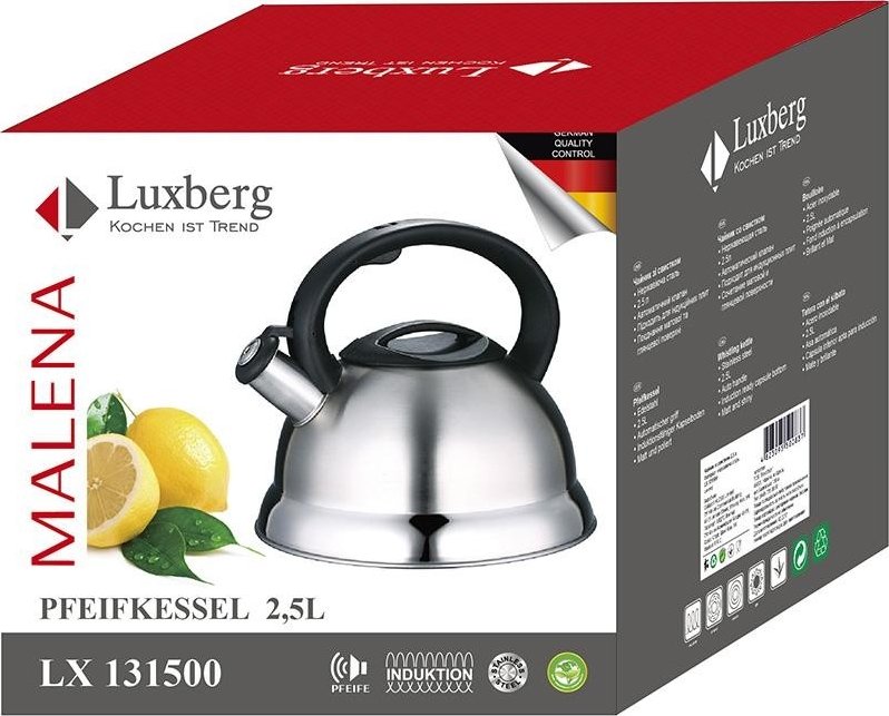 Чайник Luxberg LX 131500 купить | ELMIR - цена, отзывы, характеристики