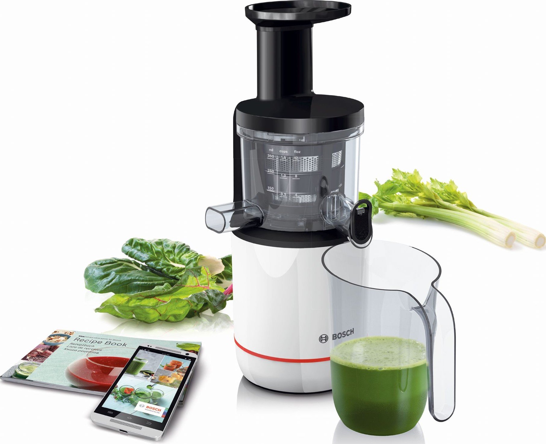 Соковыжималка Bosch MESM500W купить | ELMIR - цена, отзывы, характеристики