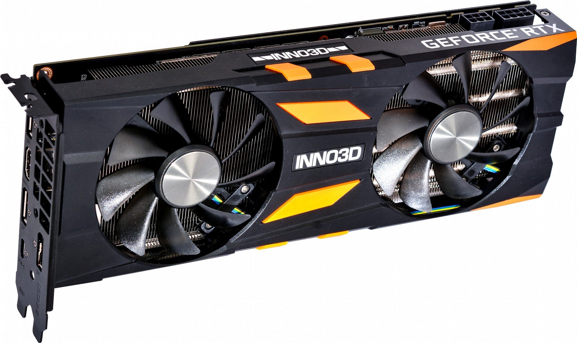 Видеокарта Inno3D PCI-E GeForce RTX2070 8GB DDR6 X2 OC (N20702-08D6X ...