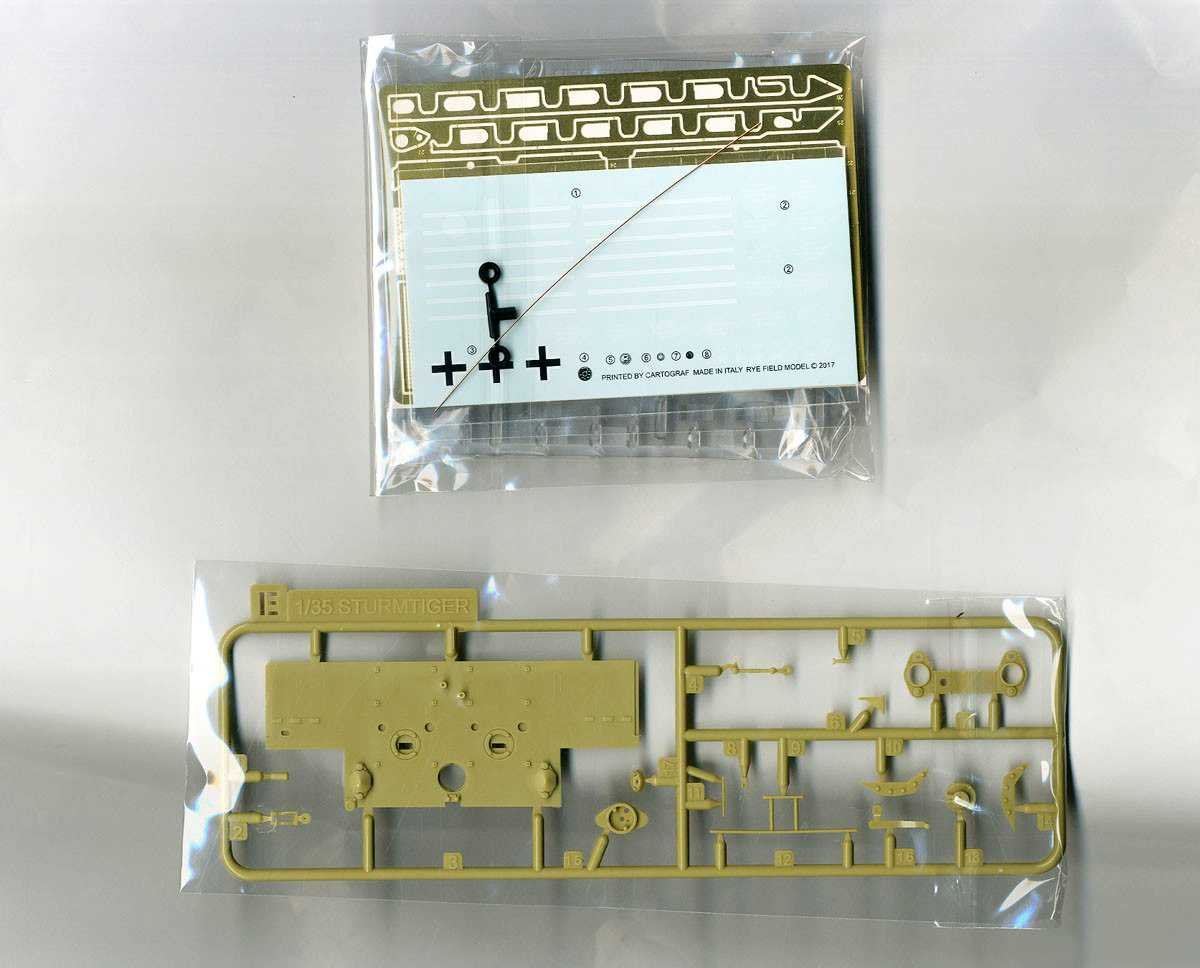 Модель Rye Field Model САУ Sturmtiger с полным интерьером (RFM-RM5012 ...