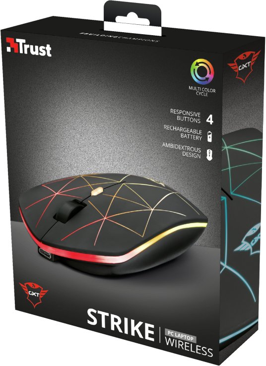 Мышь Trust GXT 117 Strike Wireless Gaming Mouse (22625) купить | ELMIR ...