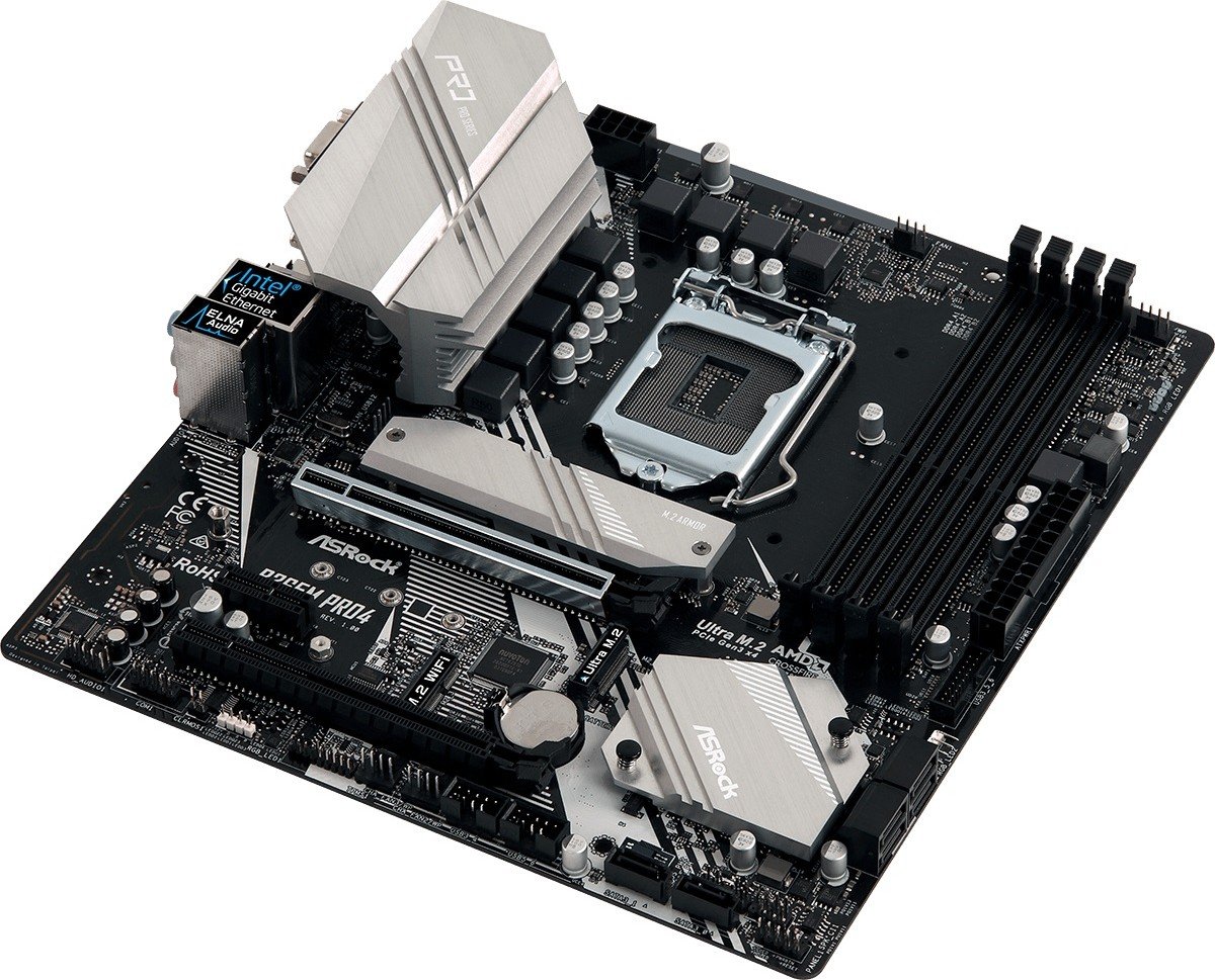 Материнская плата ASRock B365M Pro4 s-1151 B365 купить | Elmir - цена ...