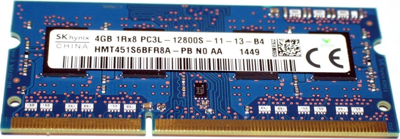 Модуль памяти SO-DIMM SK hynix DDR3 4GB 1600MHz (HMT451S6BFR8A-PB ...