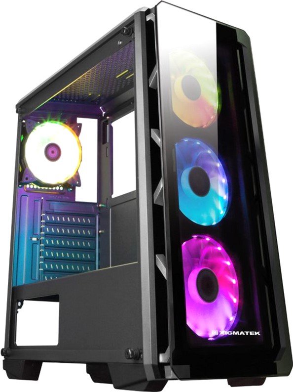 Корпус Xigmatek Astro б/БП Metal Grey RGB (EN42401) купить | Elmir ...