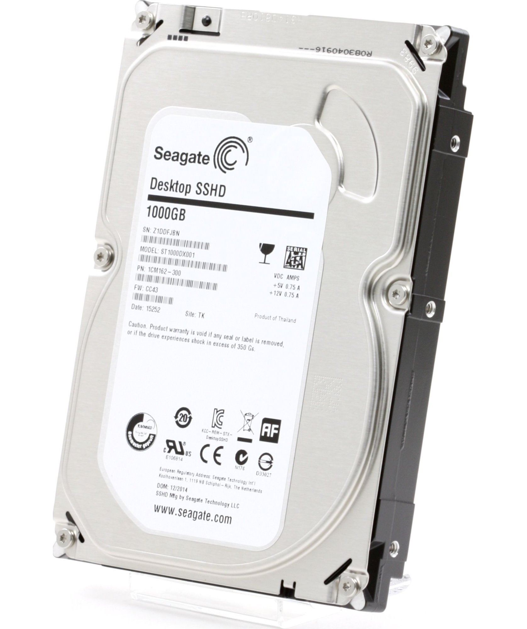 Жесткий диск 3.5" SATA 1TB Seagate SSHD (ST1000DX001) купить | Elmir ...