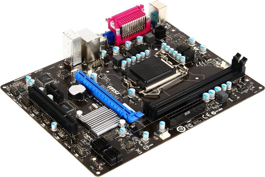 Материнская плата MSI H61M-P32/W8 s-1155 H61 купить | Elmir - цена ...