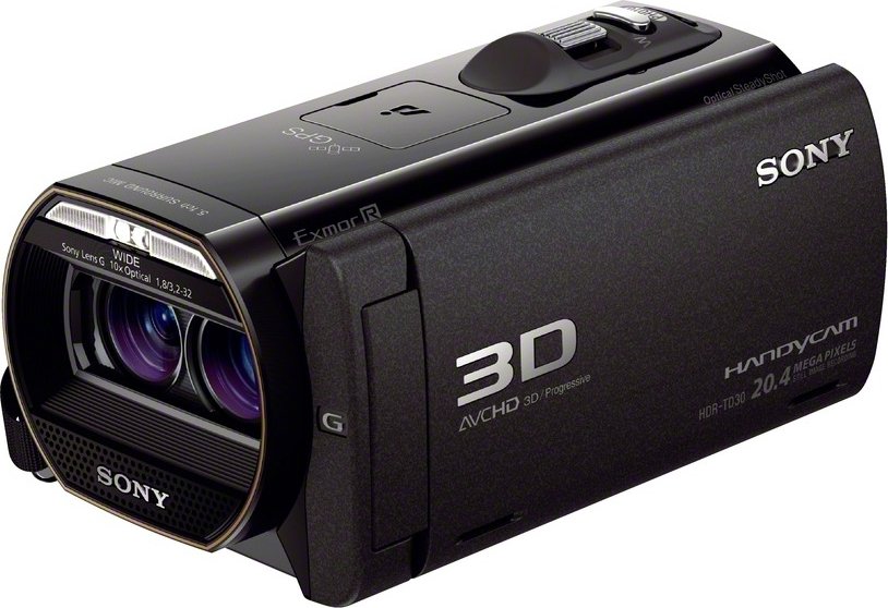 Цифровая видеокамера Sony Handycam HDR-TD30E Black купить | ELMIR ...