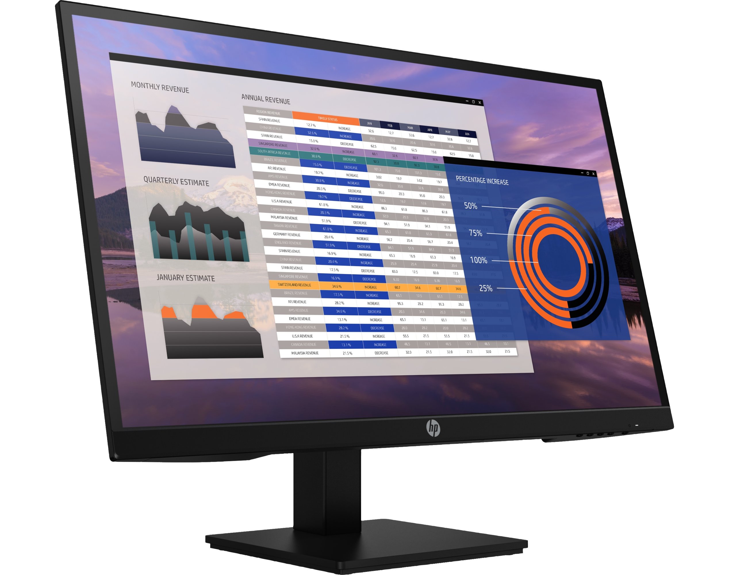 Монитор 27" HP P27h G4 FHD (7VH95AA) купить | Elmir - цена, отзывы ...