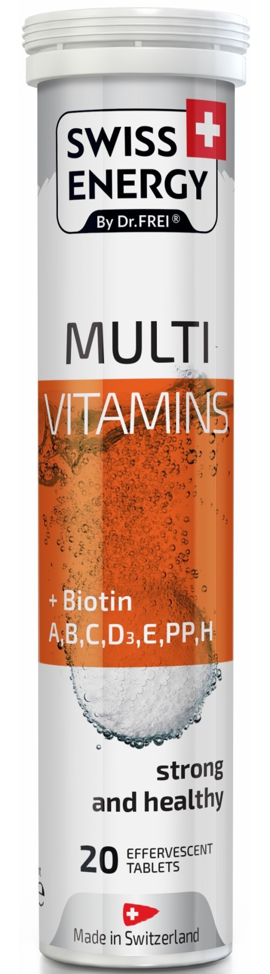 Витамины шипучие Swiss Energy Multivitamins + Biotin №20 купить | ELMIR ...