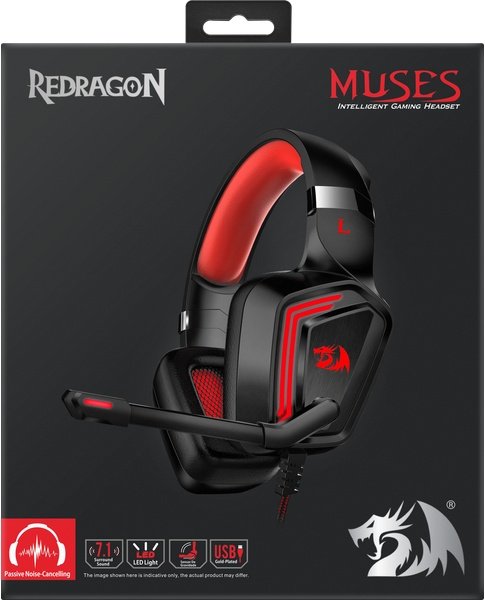 Наушники Redragon Muses H310 (78389) купить | ELMIR - цена, отзывы ...