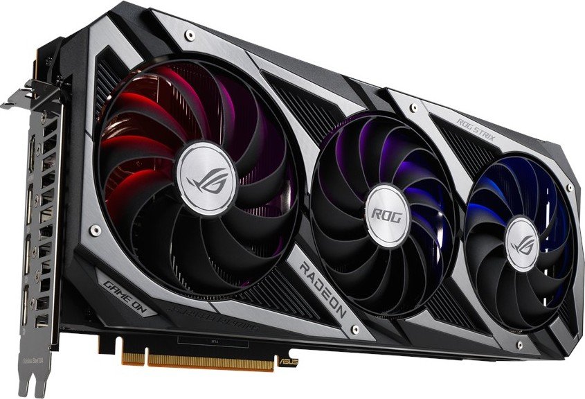 Видеокарта Asus PCI-E Radeon RX 6800 16GB DDR6 (ROG-STRIX-RX6800-O16G ...