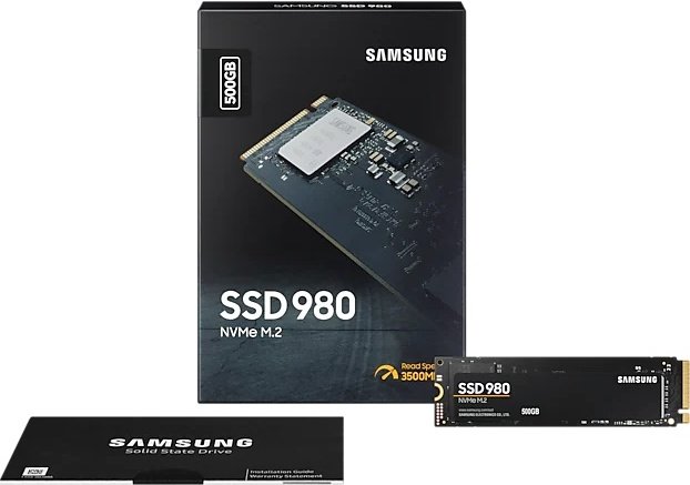 SSD-накопитель M.2 500GB Samsung 980 (MZ-V8V500BW) купить | ELMIR ...
