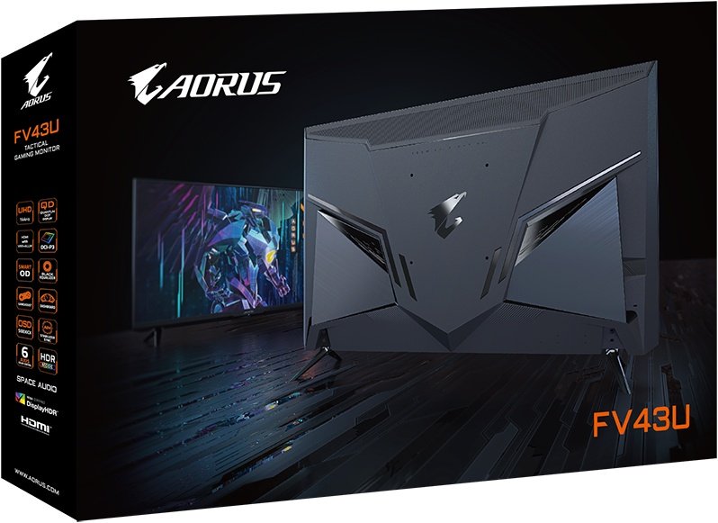 Монитор 43" GigaByte AORUS FV43U Gaming Monitor купить | Elmir - цена ...