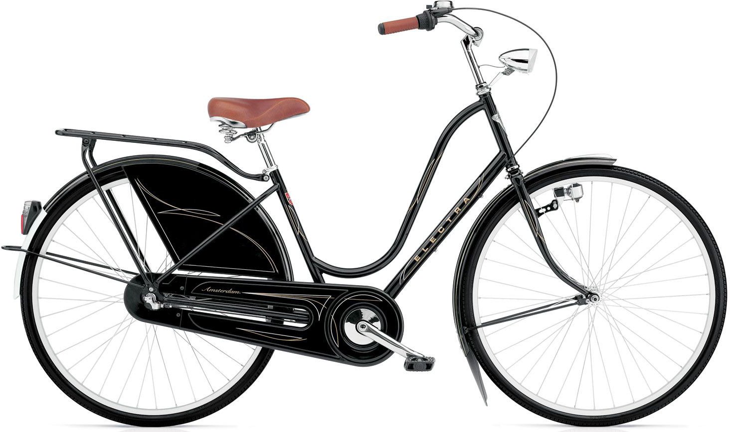 Велосипед Electra Amsterdam Classic 3i Al Black Ladies 28" (SKDU-28-27/ ...