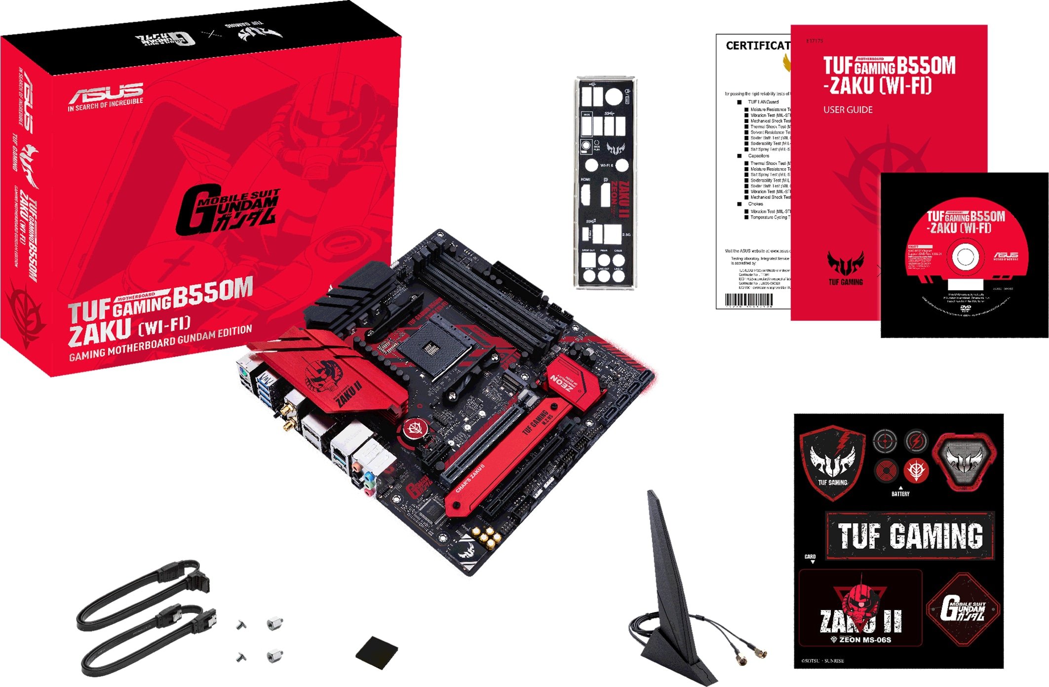 Материнская плата Asus TUF Gaming B550M-ZAKU WIFI s-AM4 B550 купить ...