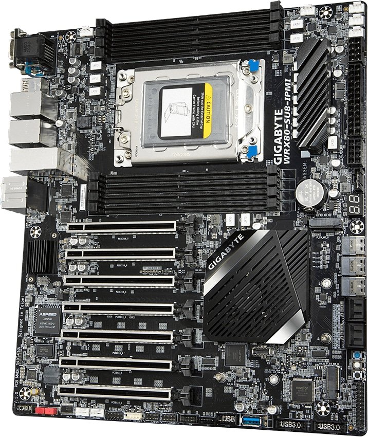 Материнская плата 1X-WRX8 Gigabyte WRX80-SU8-IPMI купить | Elmir - цена ...