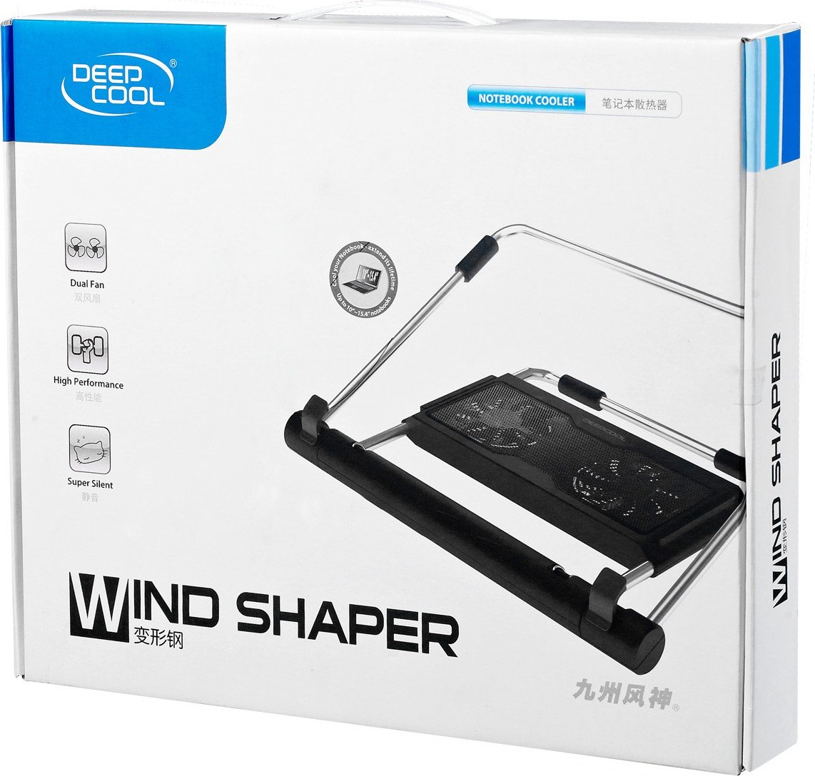 Подставка для ноутбука DeepCool Wind Shaper купить | ELMIR - цена ...