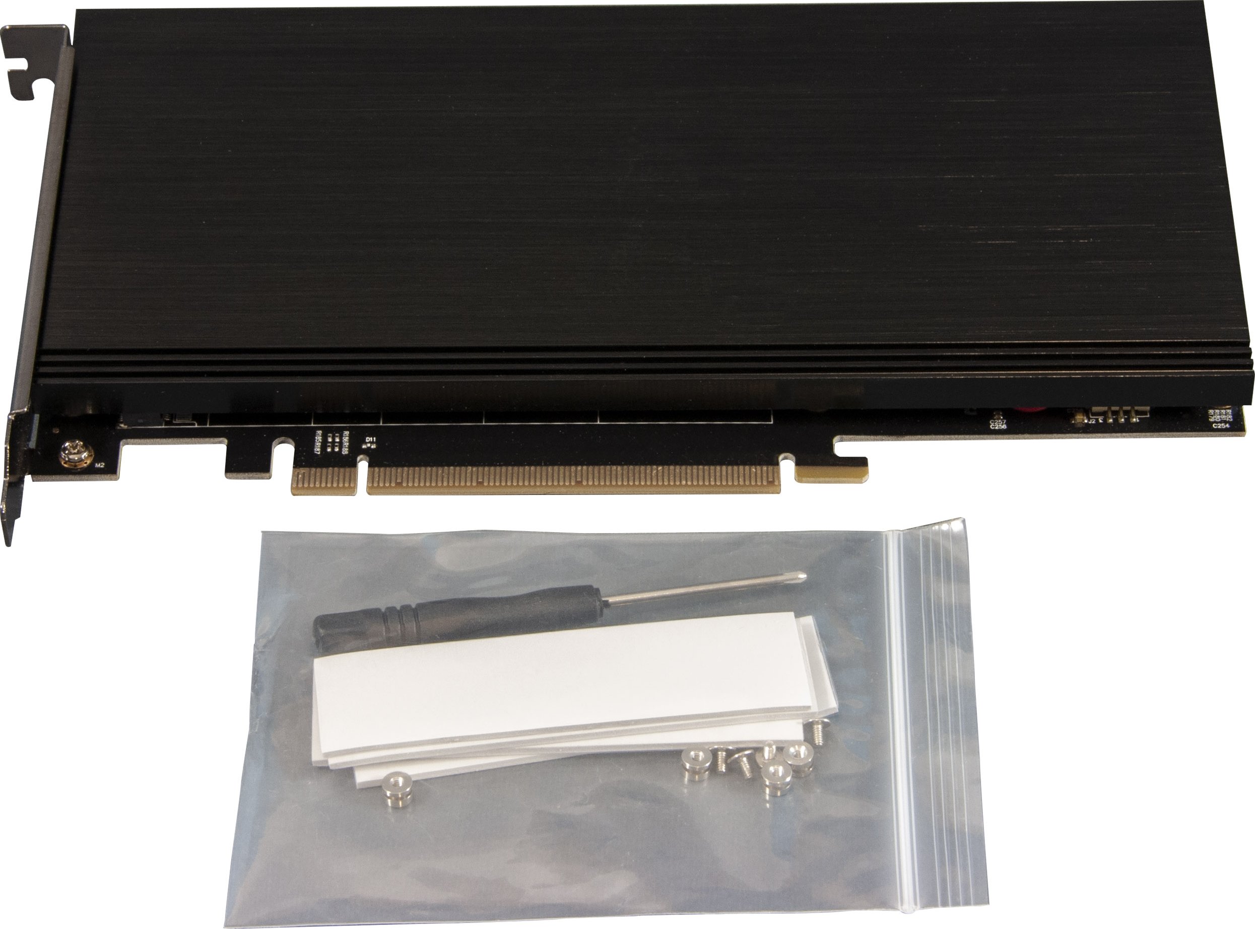 Контроллер PCI-E Frime PLX8747 4xM.2 M Key (ECF-PCIEtoSSD013) купить ...