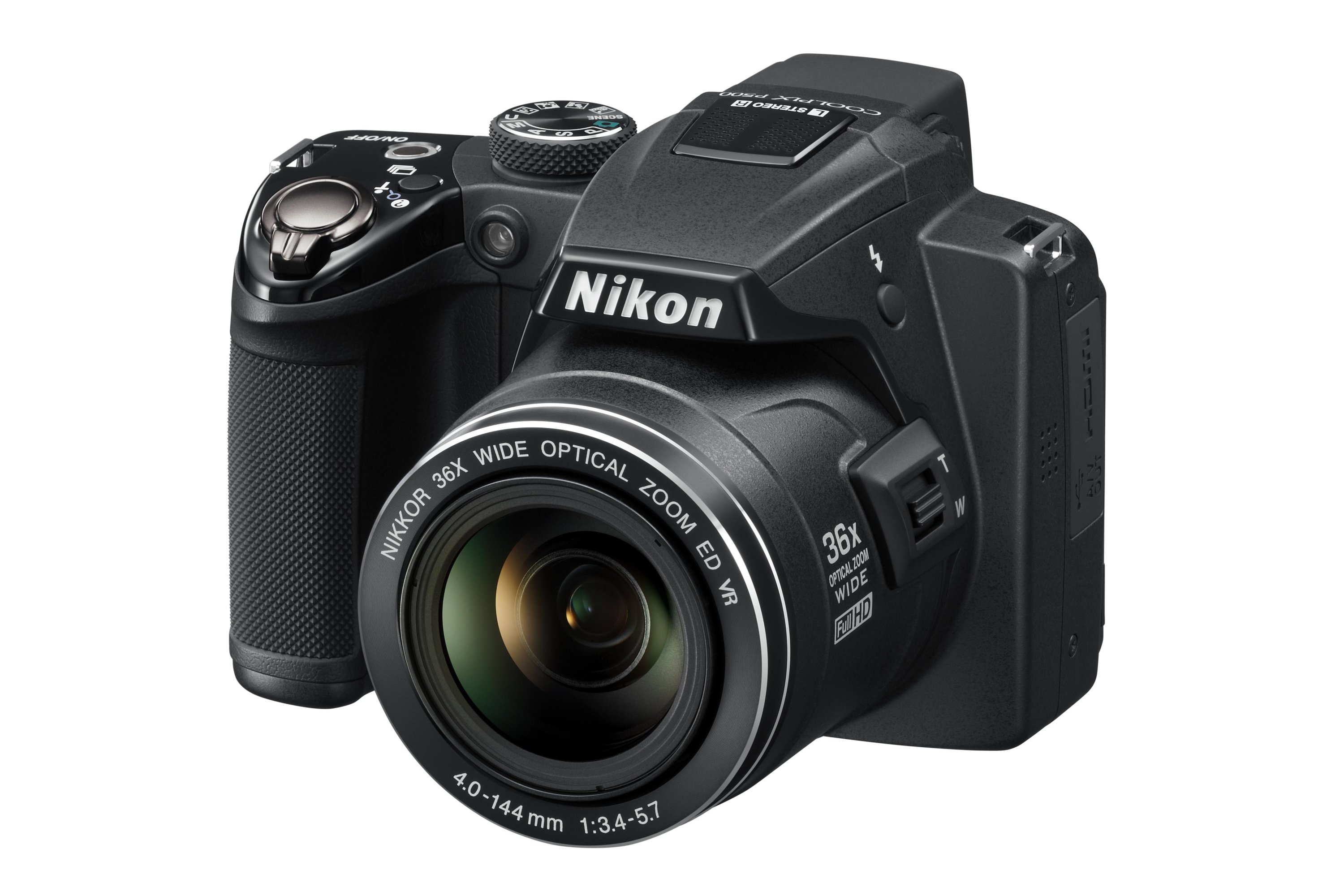 Цифровая фотокамера Nikon Coolpix P500 Black купить | ELMIR - цена ...