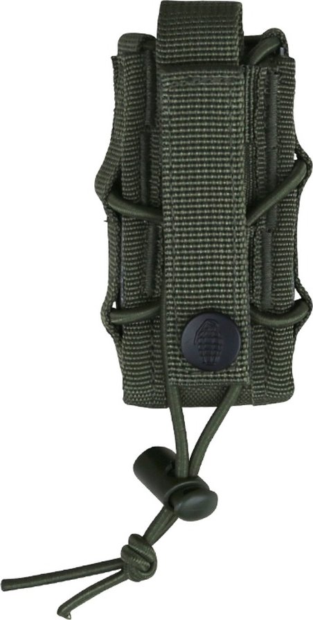 Подсумок KOMBAT Single Pistol Mag Pouch 9x4x2 см Olive (kb-spmp-olgr ...