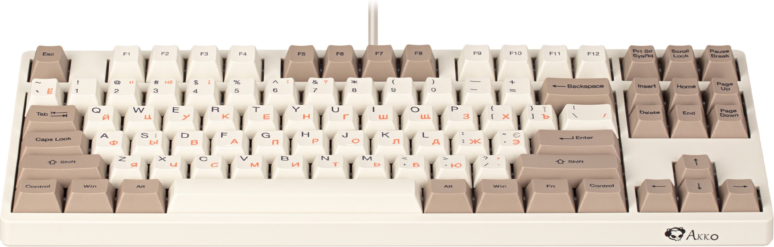 Клавиатура Akko 3087 Steam Engine Akko CS Radiant Red Grey/Red (A3087 ...