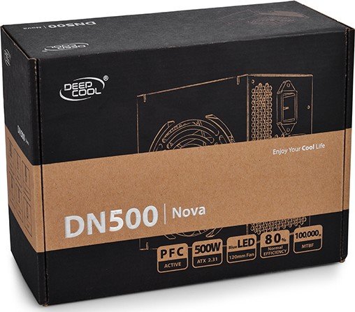 Блок питания 500W DeepCool DN500 купить | Elmir - цена, отзывы ...