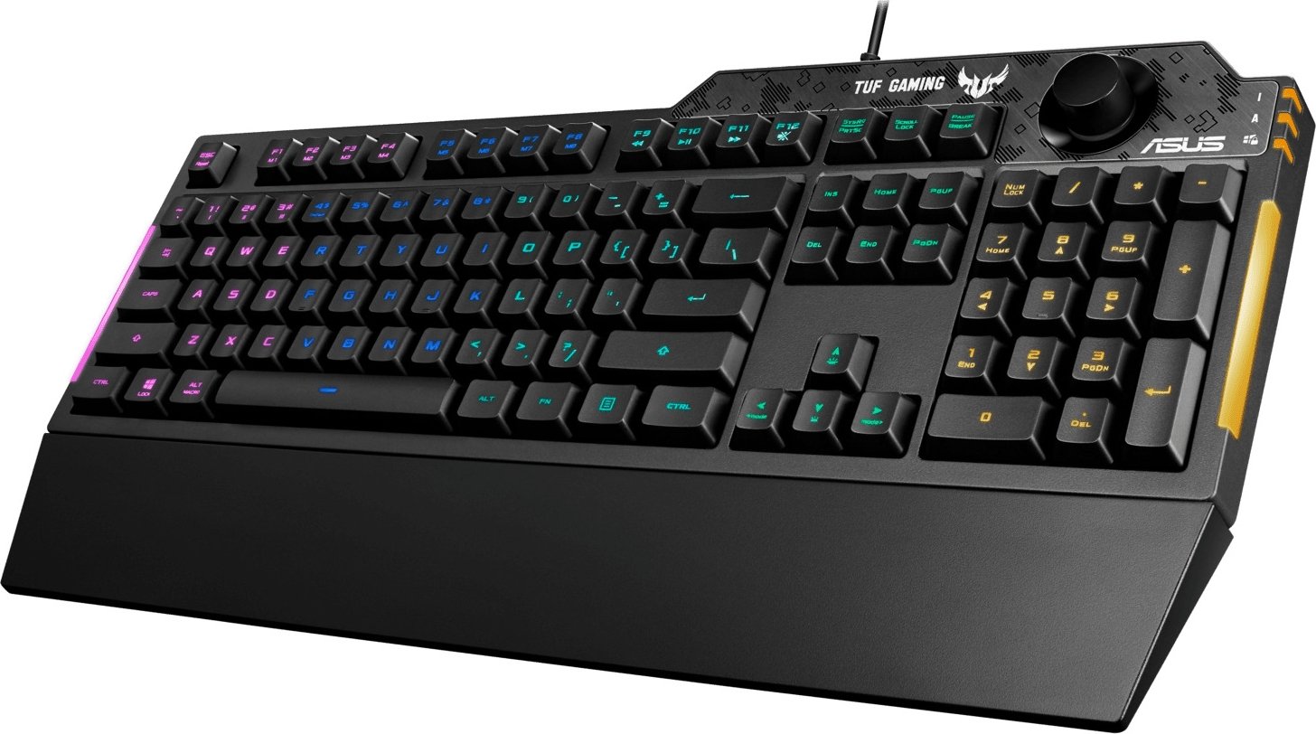 Клавиатура Asus TUF Gaming K1 Black UA (90MP01X0-BKMA00) купить | Elmir ...
