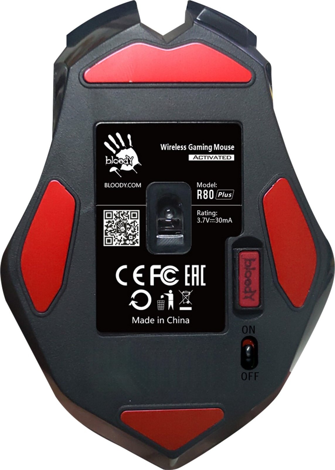Мышь Bloody R80 Plus Skull купить | ELMIR - цена, отзывы, характеристики