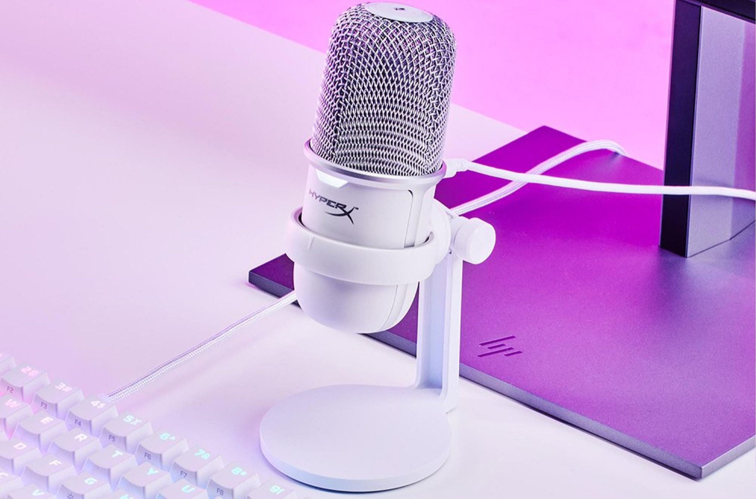 Микрофон HyperX SoloCast White (519T2AA) купить | ELMIR - цена, отзывы ...