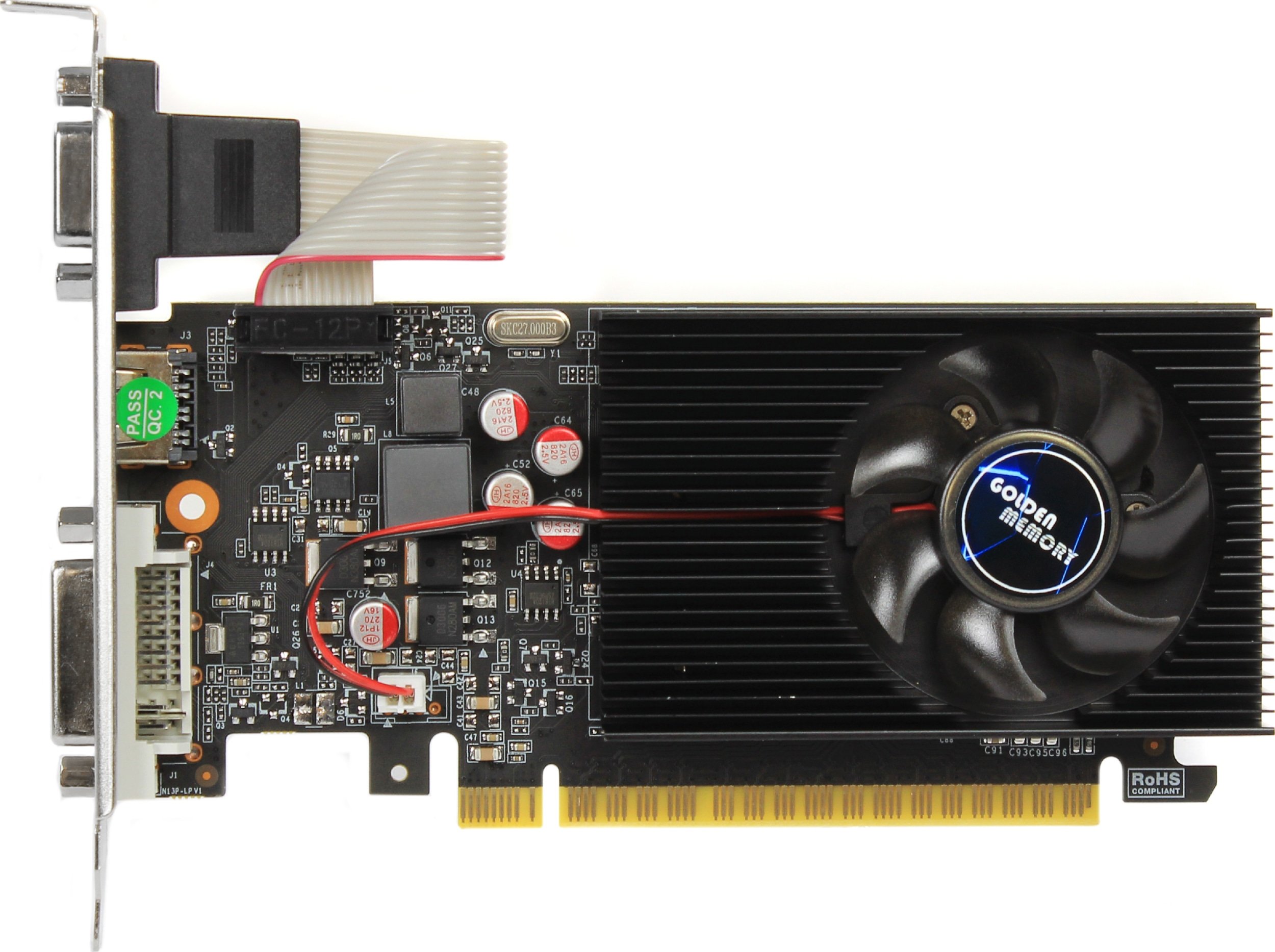 Видеокарта Golden Memory PCI-E GeForce GT730 2GB DDR3 (GT730D32G128bit ...