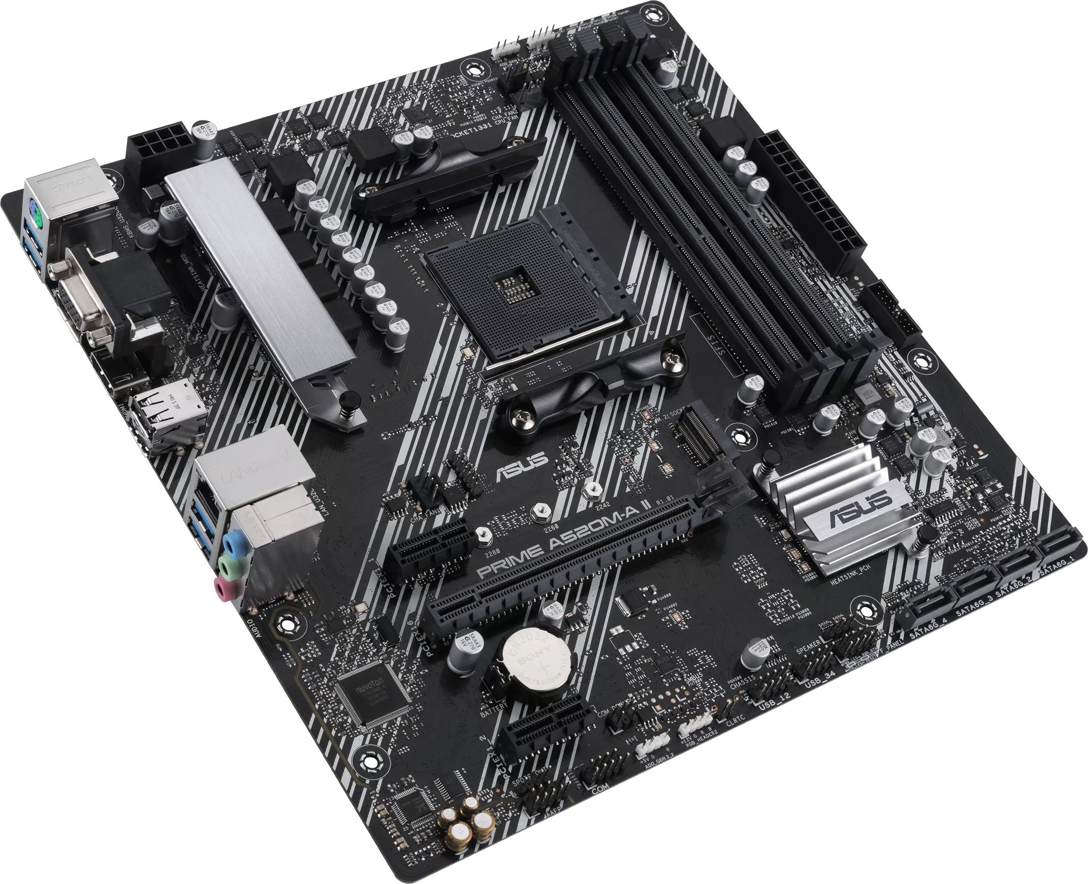 Материнская плата Asus Prime A520M-A II/CSM s-AM4 A520 купить | Elmir ...
