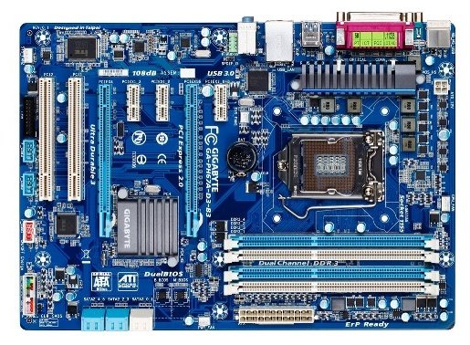Материнская плата GigaByte GA-PH67A-D3-B3 s-1155 H67 купить | Elmir ...