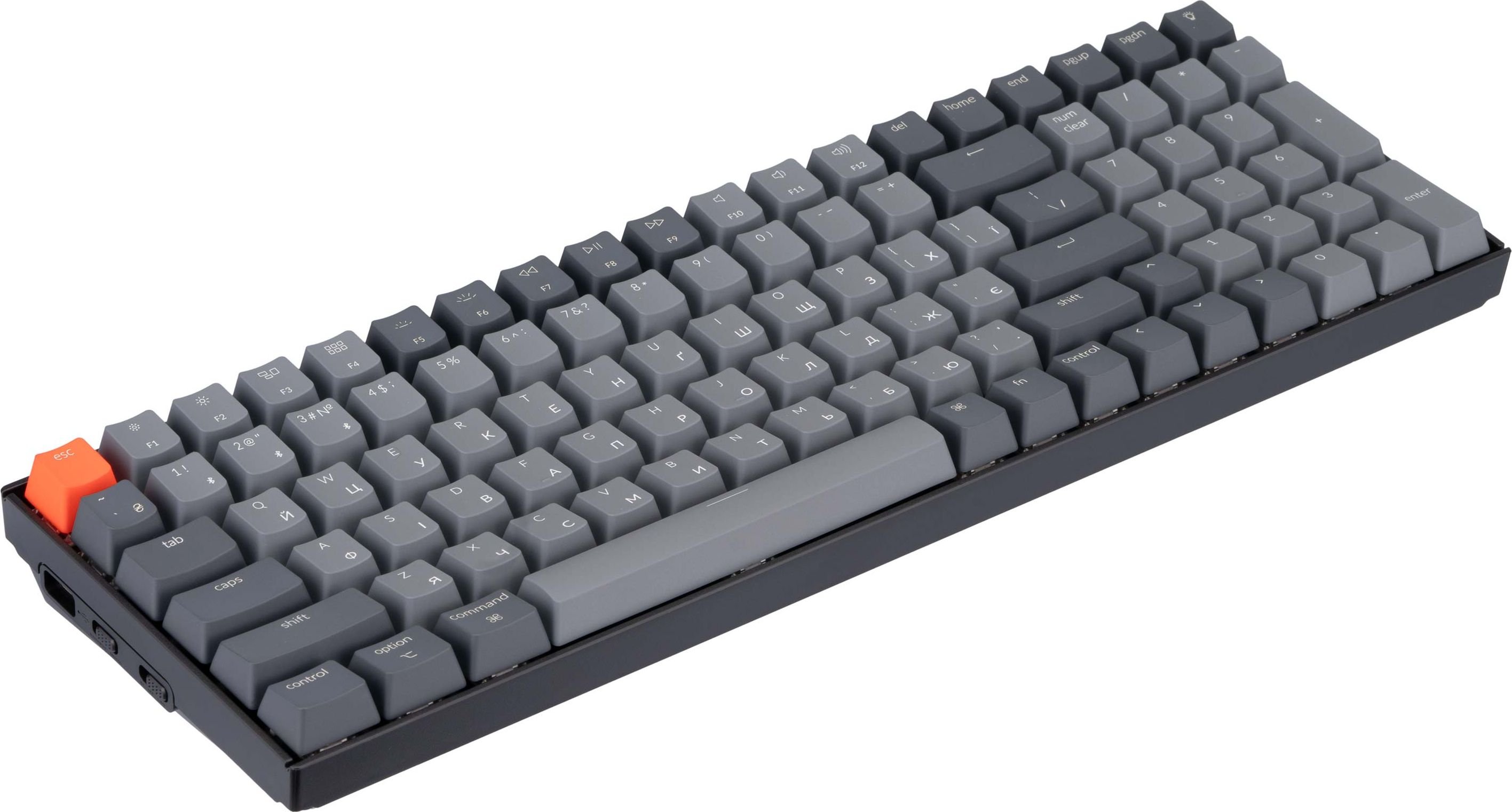 Клавиатура Keychron K4 Gateron G PRO Red BT/USB UA White LED Black ...