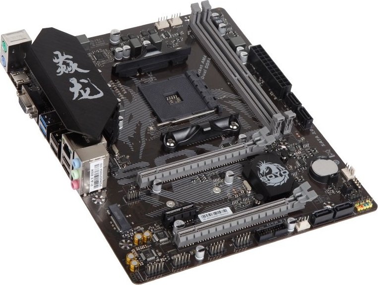 Материнская плата Soyo Monarch Dragon B550M s-AM4 B550 купить | Elmir - цена, отзывы, характеристики